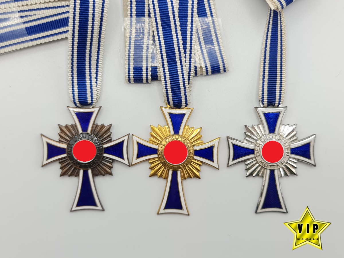 Mutterkreuz Gold+Silber+Bronze | cc-m-11965388293