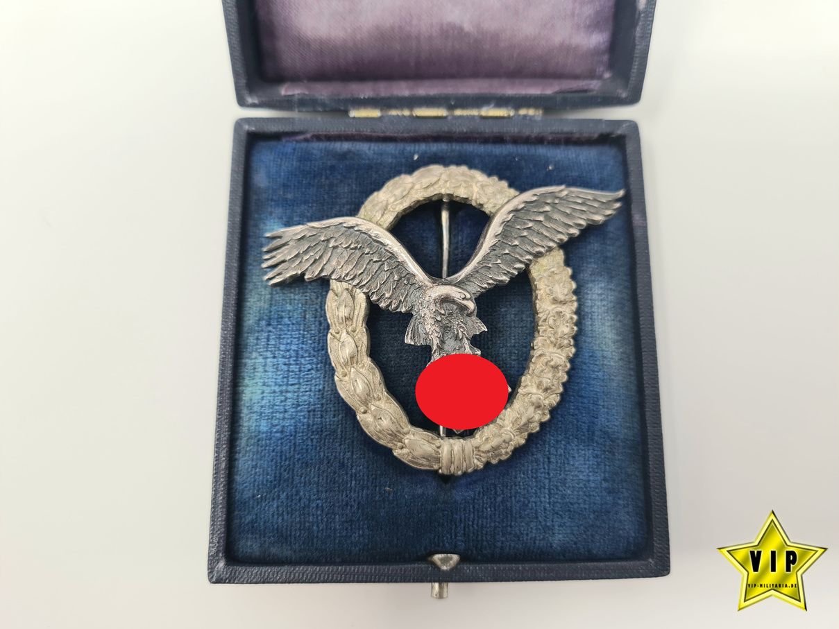 Flugzeugführerabzeichen der Luftwaffe Hersteller Juncker " J1 ...